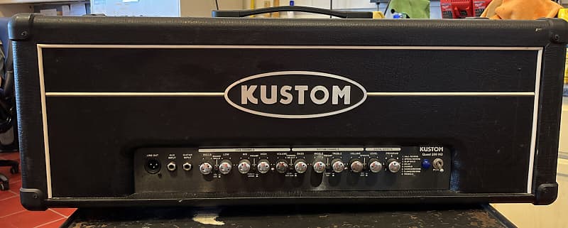 Kustom 200 Guitar Amplifier Head Only Tested Good | Reverb Australia