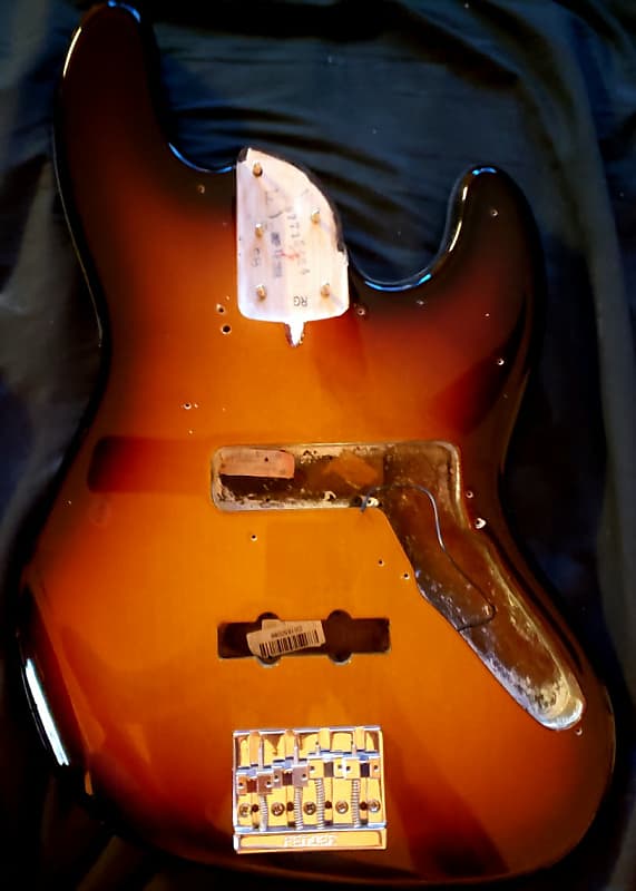 Fender Ultra Jazz Bass Body 2019 Ultraburst | Reverb