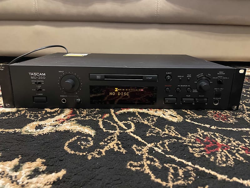 TASCAM MD-350 MiniDisc Recorder/Player | Reverb