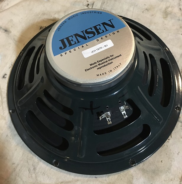 Jensen JCH 12/70 12" Guitar Speaker - 70 Watts, 8 Ohms - | Reverb