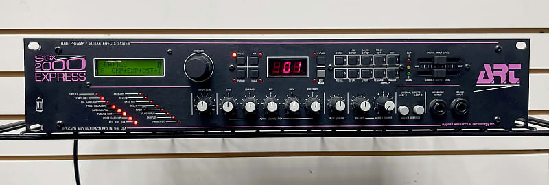 ART SGX 2000 Express Rack Multi-Effects Processor Tube Preamp | Reverb