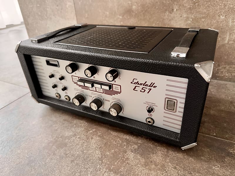 Vintage Klemt Echolette E51 Tube Preamp Tape Echo Delay Reel | Reverb