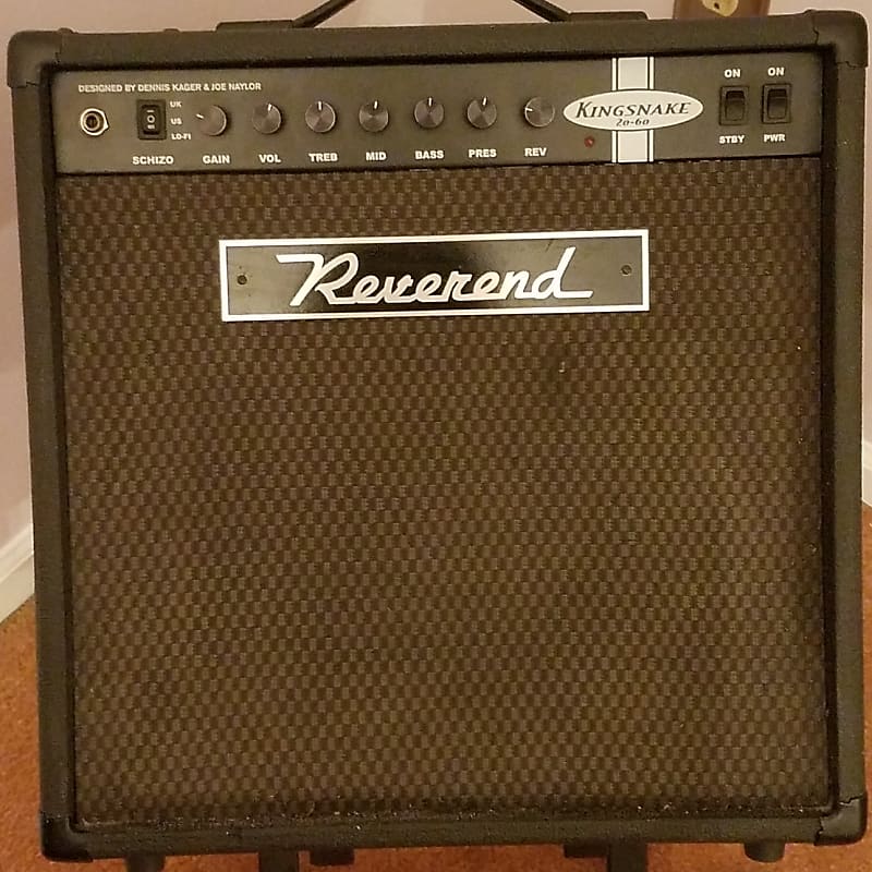 Reverend Kingsnake 20/60 Watt Combo Amp, Excellent Condition | Reverb