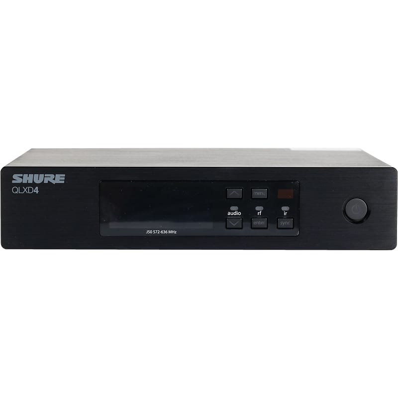 Shure QLXD4 Digital Wireless Receiver - J50 Band | Reverb