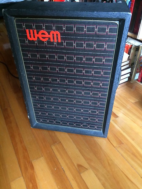 Circa-1968 WEM Watkins Dominator MKII with Goodmans speaker | Reverb