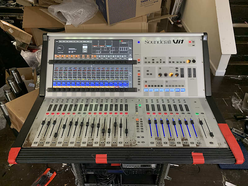 Soundcraft Vi1 Digital 32 Channel Live Sound Console Mixer | Reverb