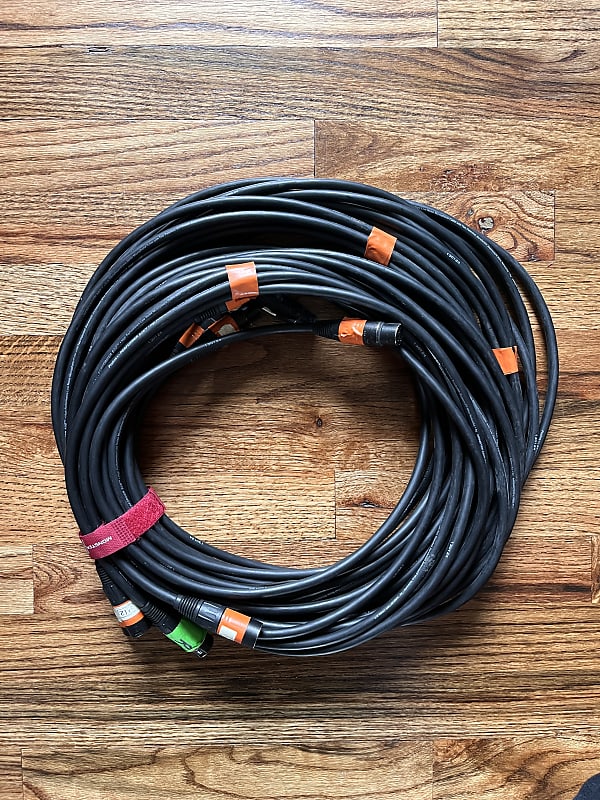 5 Monster Cable Prolink Performer 500 XLR Loomed | Reverb