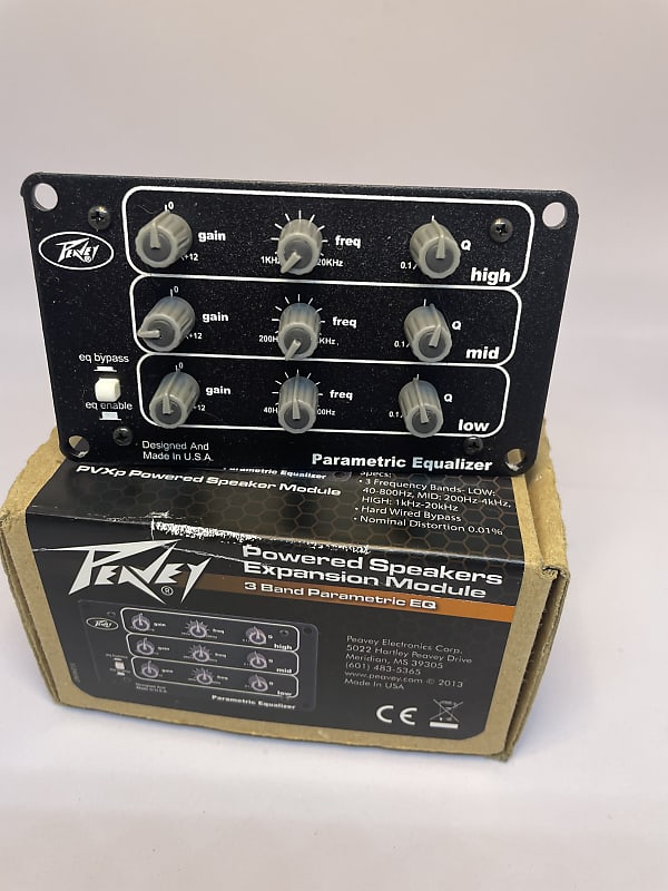Peavey Pvxp power speaker module 3 band parametric eq | Reverb