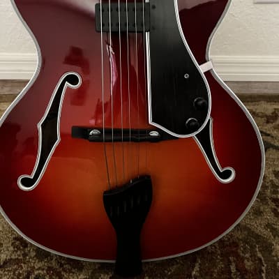 Moll John Pizzarelli Seven String archtop 2000 blond | Reverb