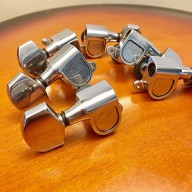 Guild G logo tuners c 1960 -1970 Chrome original vintage | Reverb