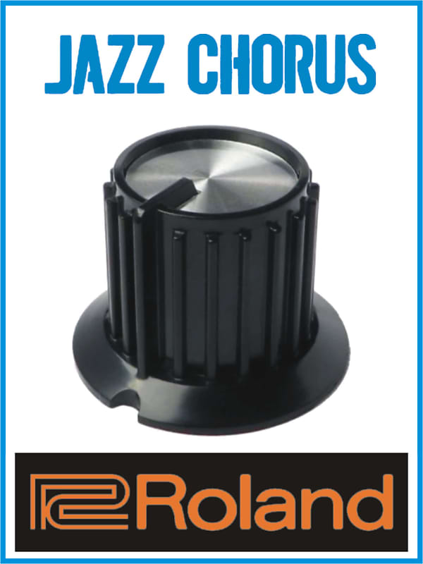 1 x ROLAND Jazz Chorus original D-shaft knob | Reverb