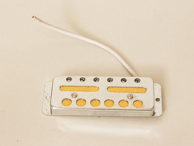 Teisco Gold Foil Guitar Pickup - 1960s Chrome - Ry Cooder | Reverb