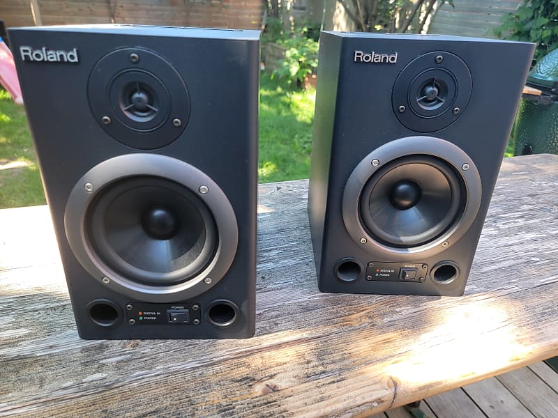 Roland DS-30A 24-bit digital / analog studio monitors 2004 | Reverb