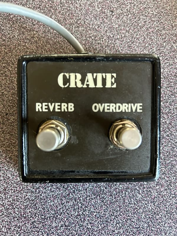 Vintage CRATE Heavy Duty 2-Channel Reverb Overdrive | Reverb