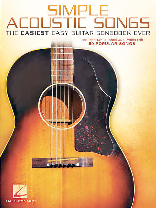 Simple Acoustic Songs The Easiest Easy Guitar Songbook Ever | Reverb