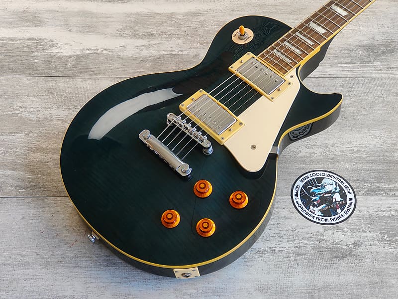 2013 Tokai ALS48 Love Rock Les Paul Standard (See Thru Blue) | Reverb