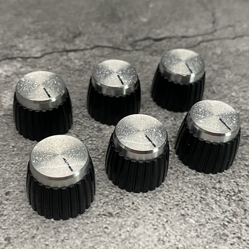 6x Glitter Top Black & Silver Chrome Marshall Amp Amplifier | Reverb