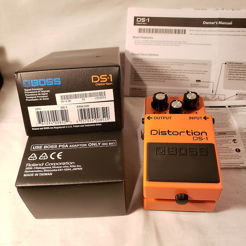 BOSS DS-1 Distortion Pedal | Reverb