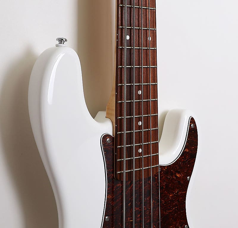 Tribe Spike 5 Olympic White - Pau Ferro Fretboard | Reverb