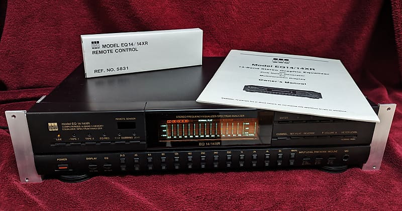 BSR EQ-14/14XR 14 Band Stereo Graphic EQ/Spectrum | Reverb