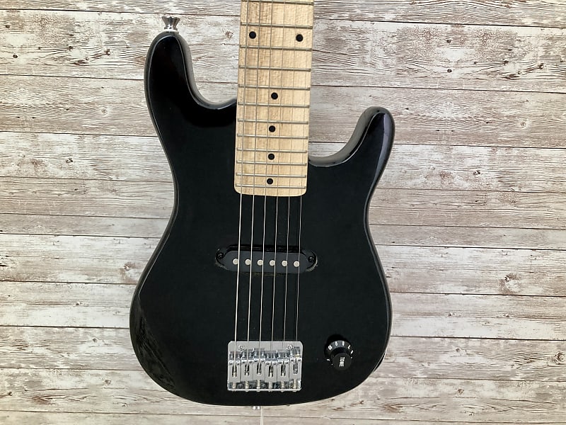 Used BC Mini Strat Electric Guitars Black | Reverb