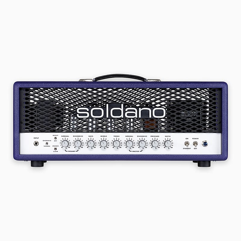 Soldano SLO-100 Custom - Purple Tolex | Reverb