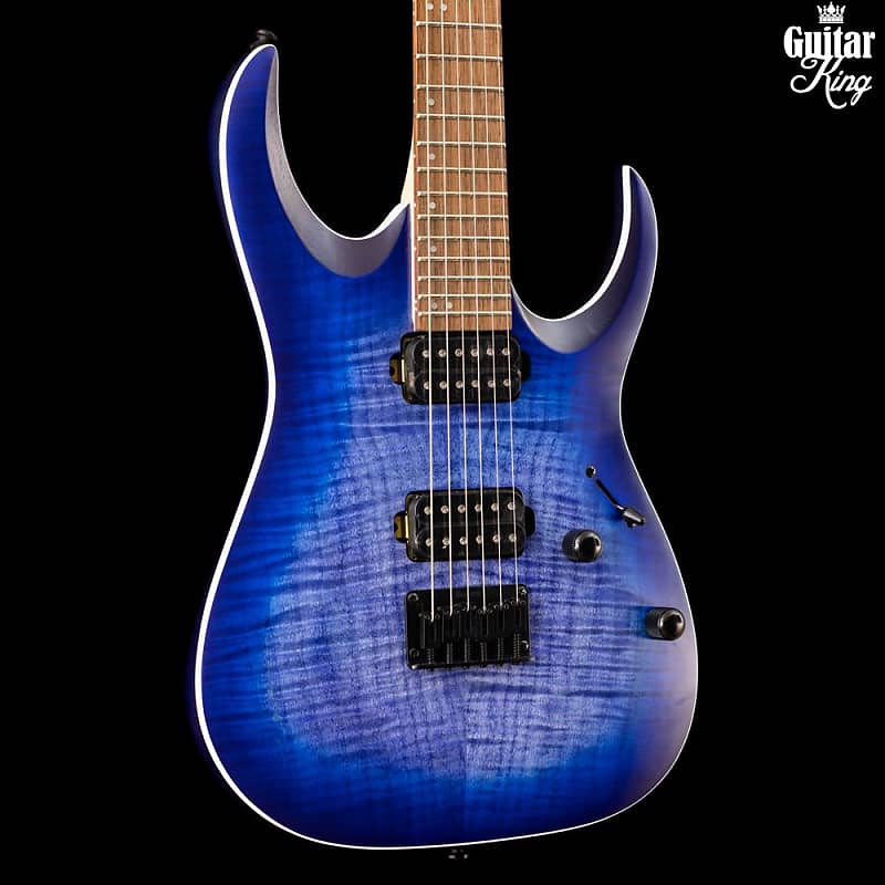 Ibanez RGA42FM Blue Lagoon Burst Flat | Reverb Canada