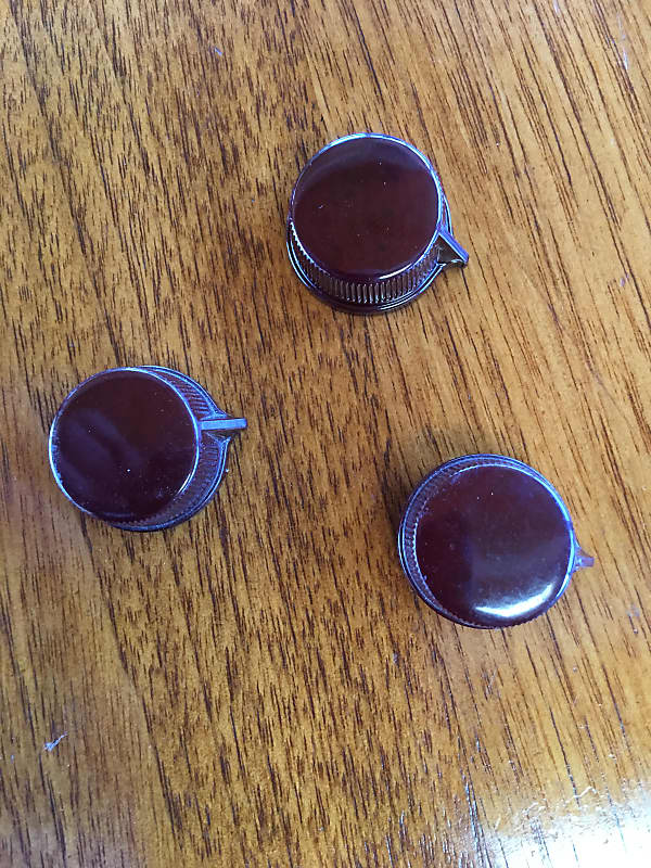 DAKA-WARE OXBLOOD KNOBS KLON CLONES | Reverb