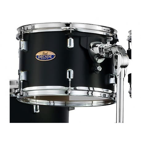 PEARL - PEARL DECADE MAPLE Tom 12x08 colore SATIN SLATE BLACK | Reverb