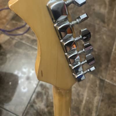 Harmony H80T 1980s - Cream Strat Style Stratocaster Electric | Reverb