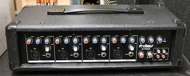 Prosound PA head N73HH 100W 4 Channel PA Head | Reverb