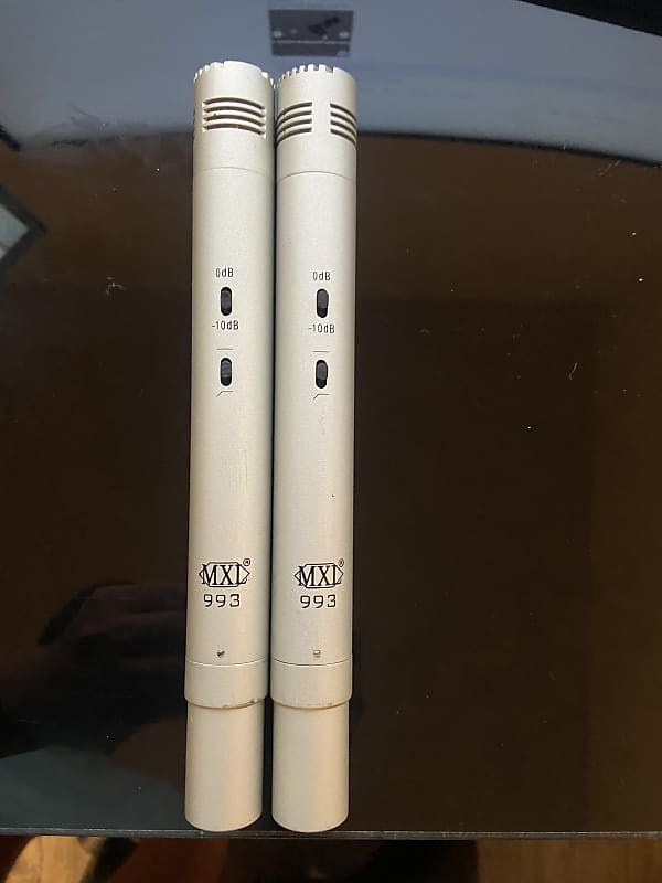 MXL 993 Condenser Mic ( 2) with Travel Case | Reverb