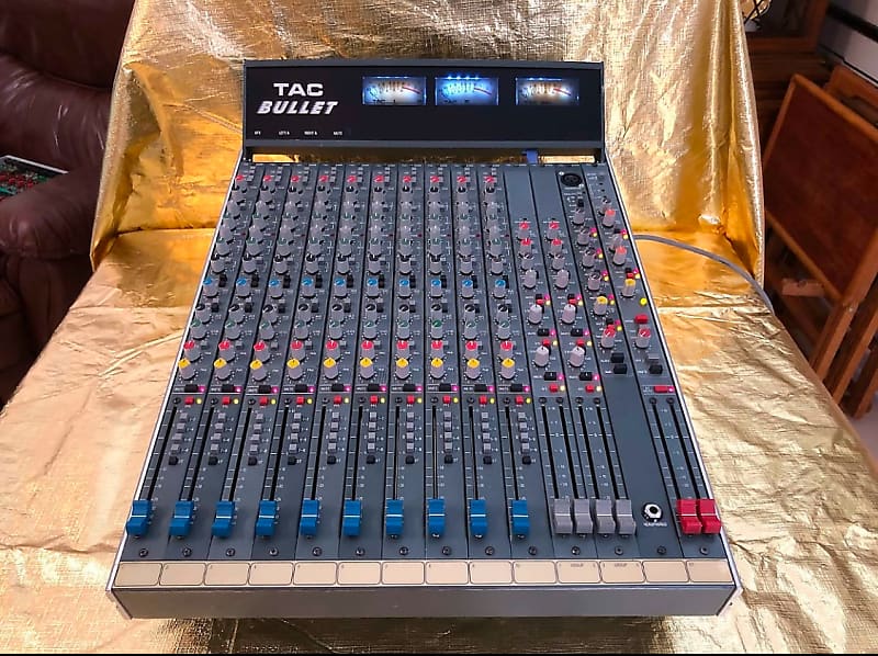 🎶Burr Brown Modded🎶 Amek TAC Bullet 10-channel console | Reverb