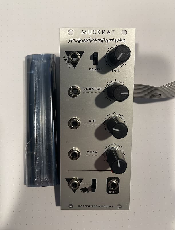 Moffenzeef Modular Muskrat Wavetable Drum Synth - Silver + | Reverb