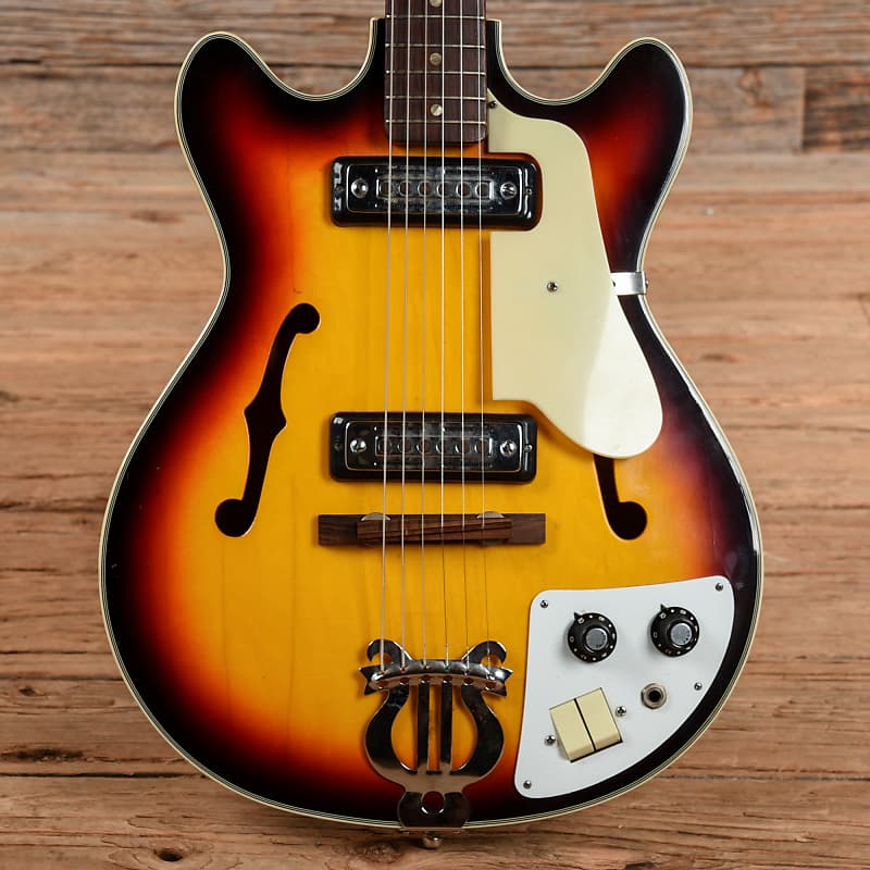 Teisco Del Rey EP-7 Sunburst 1960s | Reverb