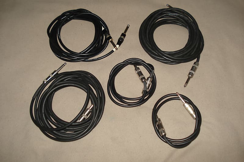 Guitar and Bass Instrument Cable Quarter to Quarter Inch | Reverb