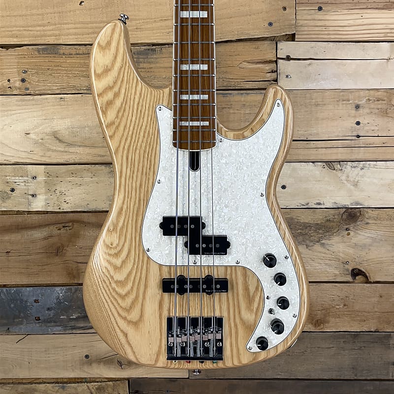 Sire Marcus Miller P8 4-string Bass Guitar - Natural, 9.5 lbs | Reverb