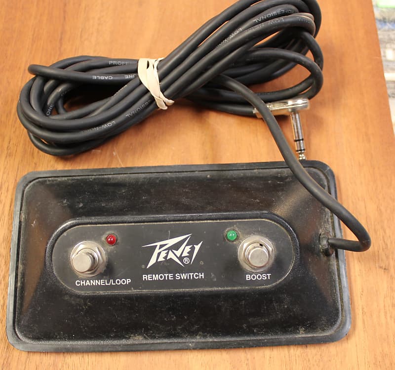 Peavey 2 Button Footswitch FS2 W/LED | Reverb