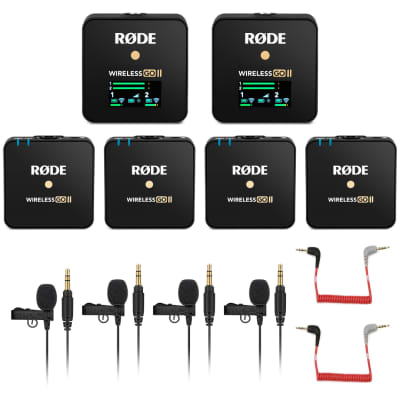 Rode Wireless GO II Dual Channel Wireless Microphone System, | Reverb