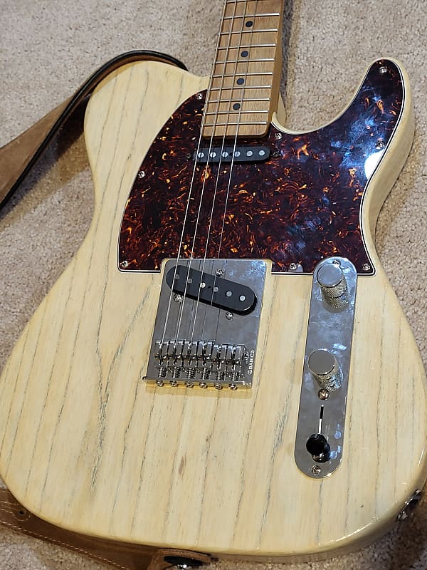 Custom Partscaster Telecaster - Swamp Ash and Canary Wood | Reverb