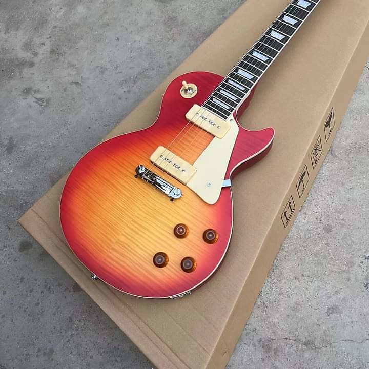 P4M Singlecut 2022 - Cherry Sunburst | Reverb