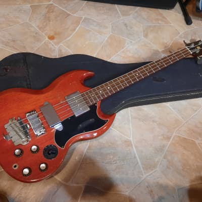 RARE 1960's Ampeg SSB-1 short scale Bass original | Reverb