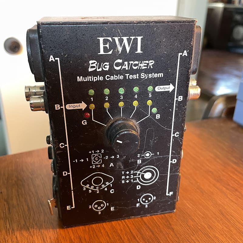 EWI Bug Catcher Multiple Cable Test System 2000s - Black | Reverb