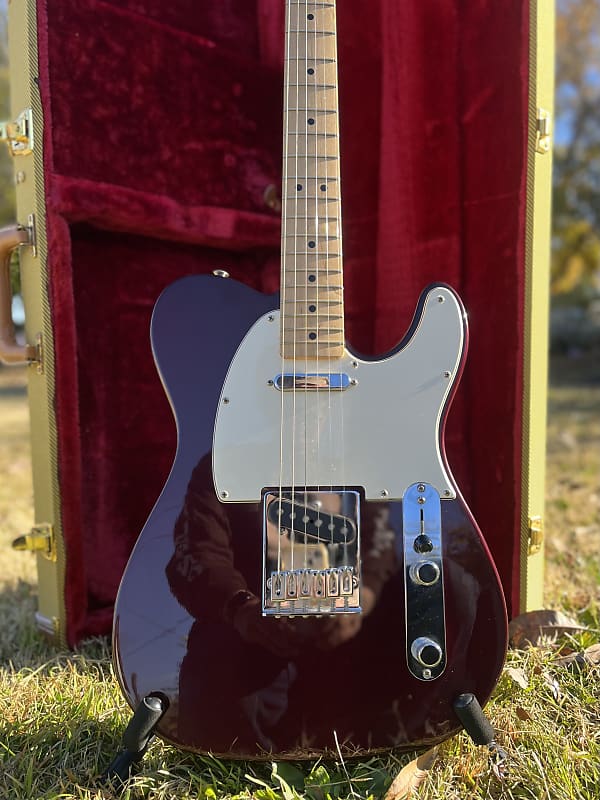MIM Telecaster Telecaster 2004 Midnight Wine Red | Reverb