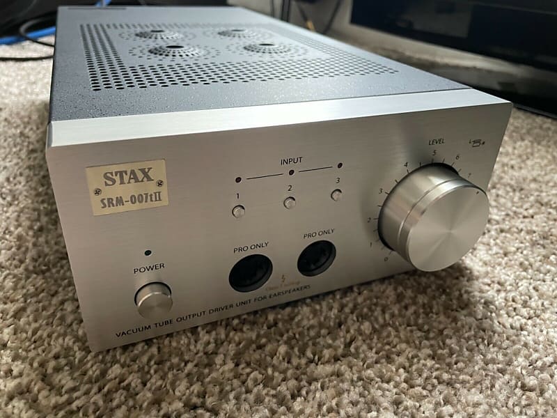Stax SRM-007t II Electrostatic Earspeaker Amplifier | Reverb