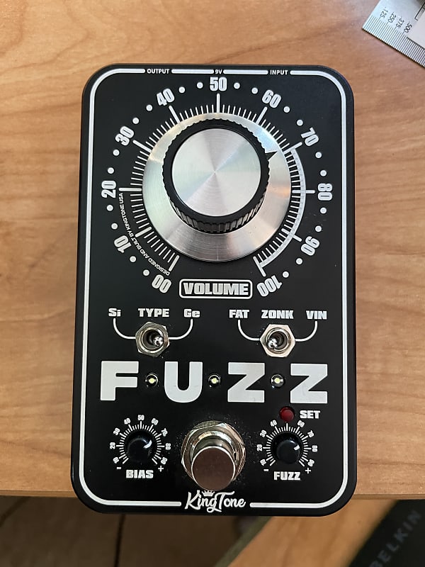 Kingtone Minifuzz V2 2022 Black | Reverb