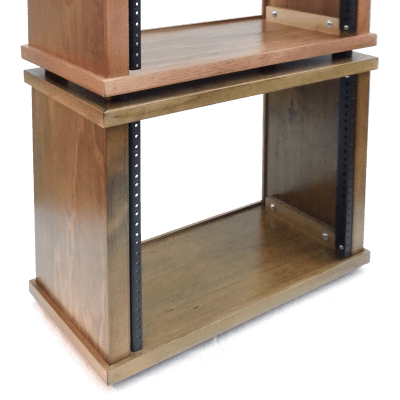 4U Wood Studio Rack - Custom - MelodicRoots.com | Reverb