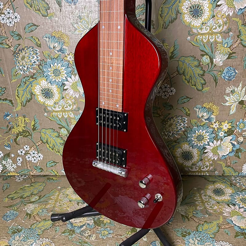 Asher Royal Hawaiian Junior Lap Steel Trans Red | Reverb