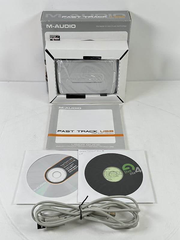 M-Audio Fast Track Guitar / Mic Recording Interface | Reverb