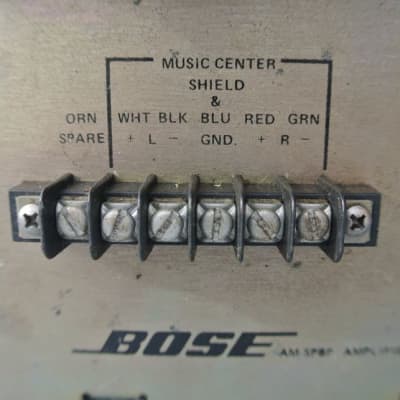 Vintage Bose Acoustimass AM-SPBP Stereo 3 Channel Power Amp | Reverb